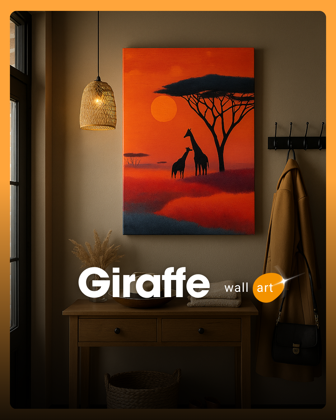 Giraffe Wall Art – Majestic Wildlife Prints for Home Decor - Artesty.com