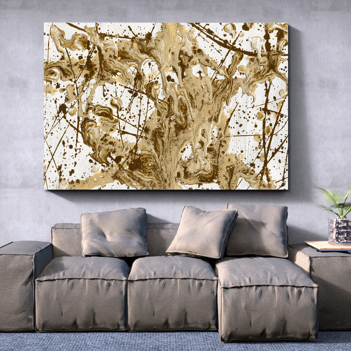 DRIPPING Abstract Expressionism Drip Painting Style - Artesty.com