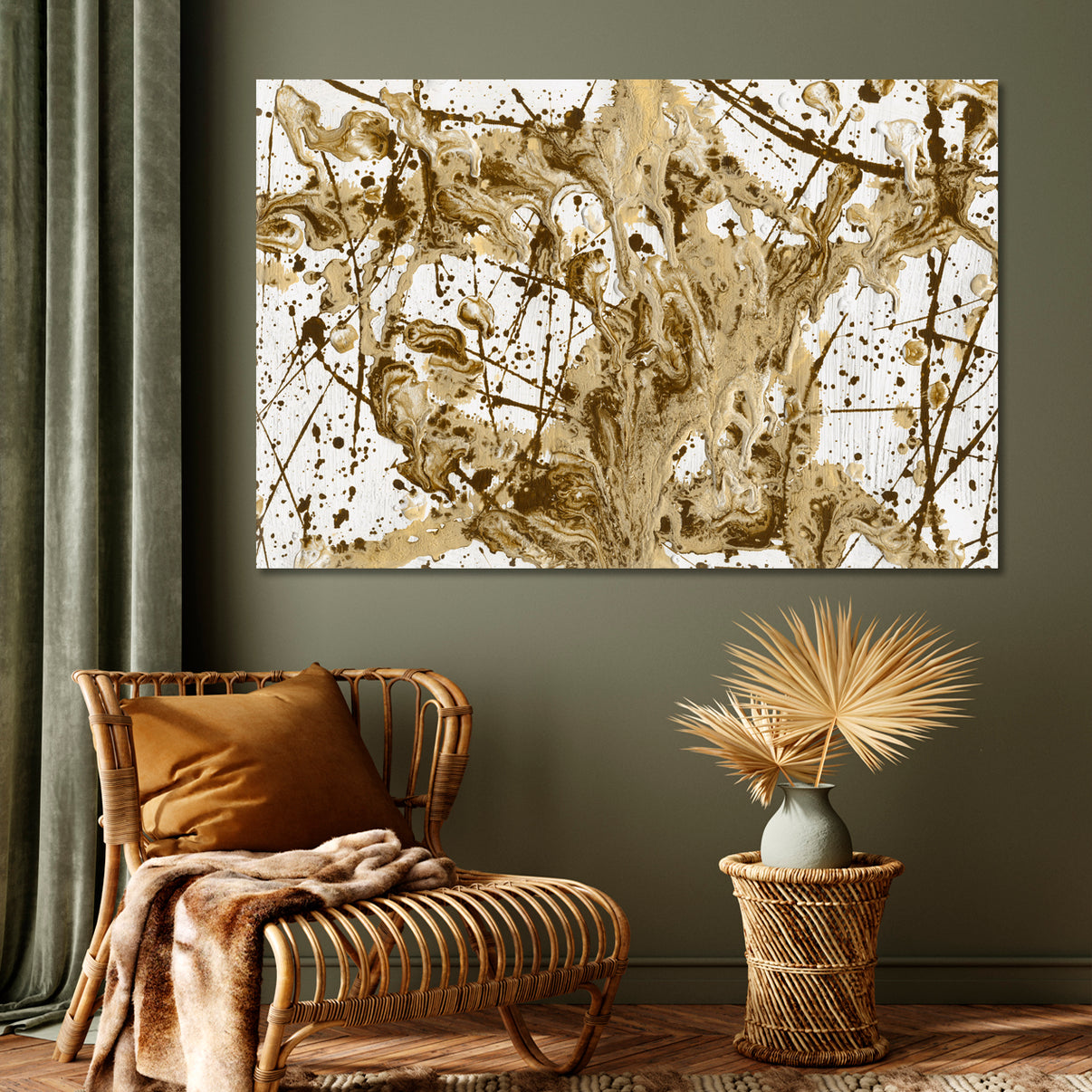 DRIPPING Abstract Expressionism Drip Painting Style - Artesty.com