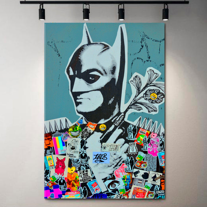Batman Graffiti Abstract Creativity Street Art Spray Art on the Walls ...