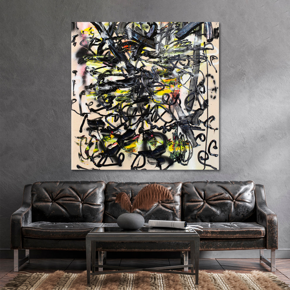 ART OF INNER SELF Action Painting Abstract Expressionism - Artesty.com