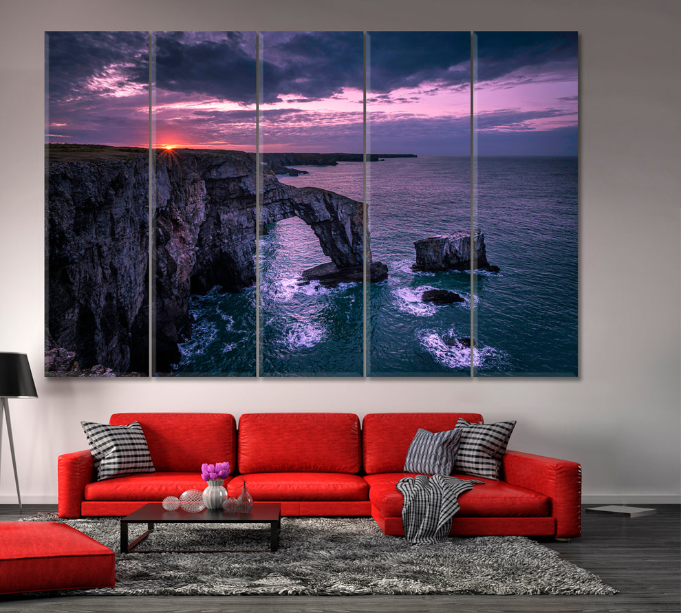 Pictorial Landscape Popular Landmark Attraction Famous Natural Rock Ar ...