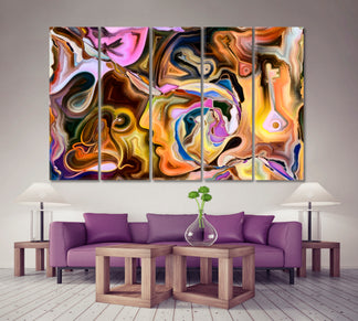 ABSTRACT VARIETY Glamour Modern Art - Artesty.com