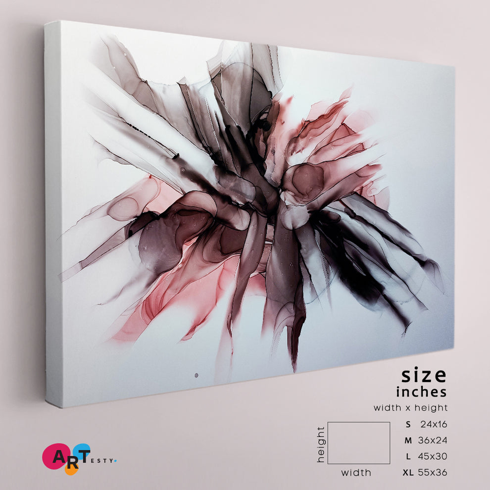 EXPRESSIVE Brave Ground Hot Chile Alcohol Ink Abstract Fluid Marble Sp ...