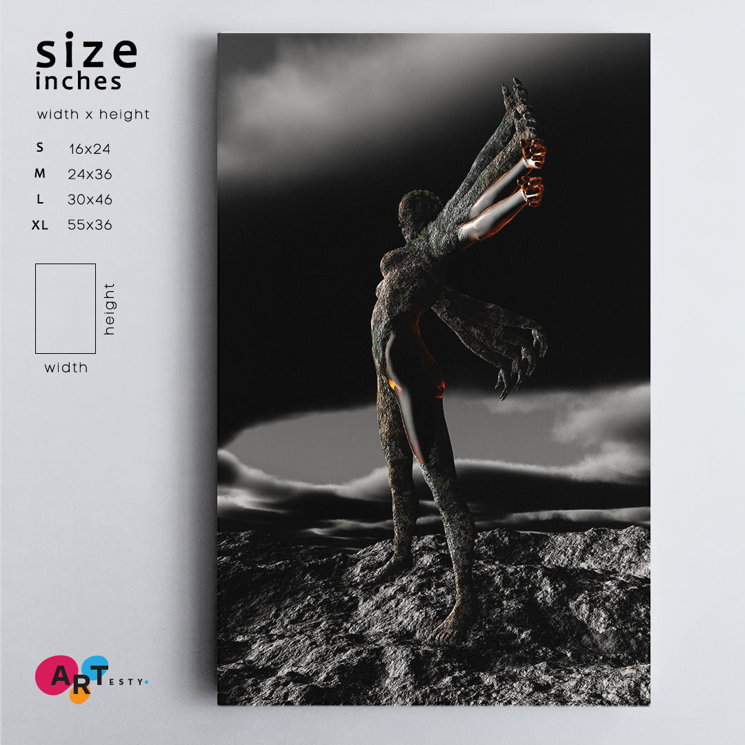 Metamorphosis Surreal Abstract Art - Artesty.com